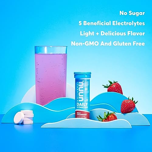 Snapklik.com : Nuun Hydration Daily, Wellness Electrolyte Tablets, Wild ...