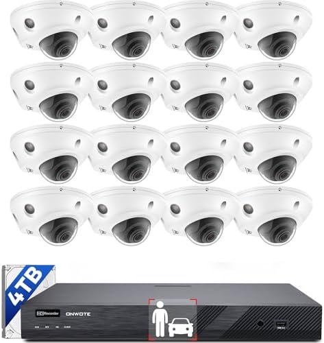 Amazon.com : ONWOTE 12MP NVR 32 Channel Security Camera System, 32x 4K ...