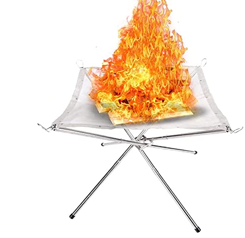 Rio+X Portable Fire Pit for Outdoors – Table Top Fire w/ Steel Folding ...