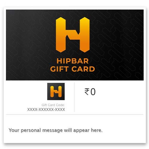 HipBar E-Gift Card : Amazon.in: Gift Cards