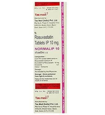 NORMALIP 10MG - Strip of 10 Tablets : Amazon.in: Health & Personal Care