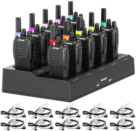 Amazon.com: Retevis H-777 Walkie Talkies for Adults, Long Range 2 Way ...