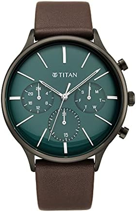 Titan Maritime Analog Green Dial Men's Watch-NN1830KL02/NR1830KL02 ...