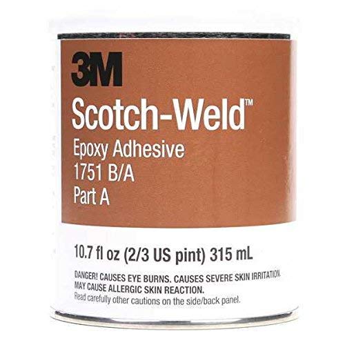 3M Scotch-Weld 1751 Gray Two-Part Epoxy Adhesive - Gray, Base ...