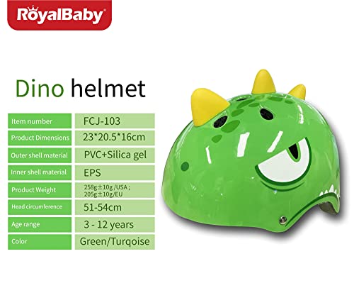Snapklik.com : RoyalBaby Kids Bike Helmet Toddler To Youth Sizes For ...