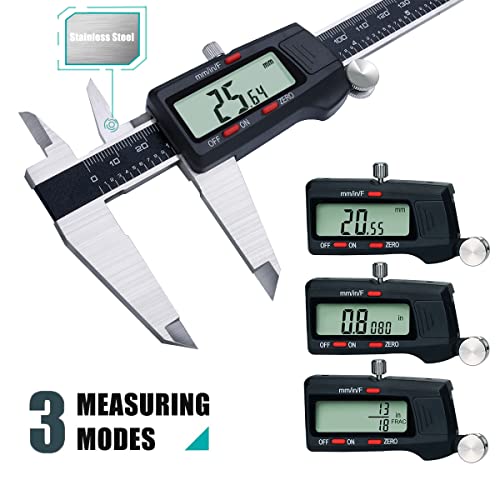 Snapklik.com : Kynp Digital Caliper, 8 Inch Micrometer Caliper Tool ...