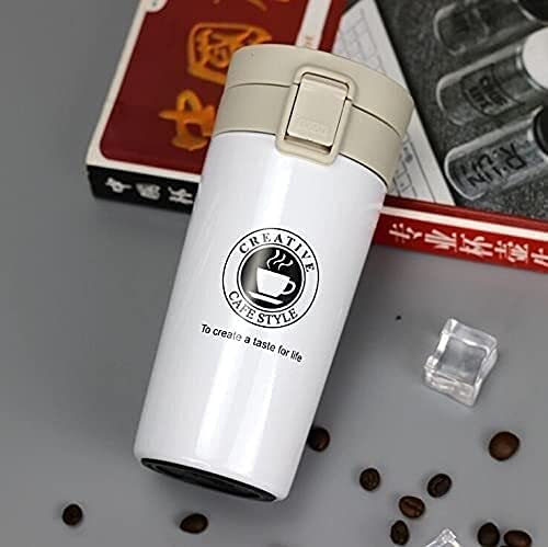 DJRH Isolatie Reizen Koffiekop Rvs Thermos Roller Cup Vacuümfles Thermo ...