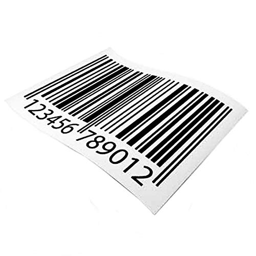 Barcraft White Polyester Non Tearable Laminated Barcode Stickers (Size ...