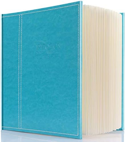 Safedealshop Self-Stick Page Photo Album, Family Album, Leather Cover ...