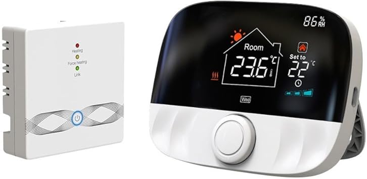 Gas Boiler Temperature Control RF Wireless, Programmable Thermostat ...