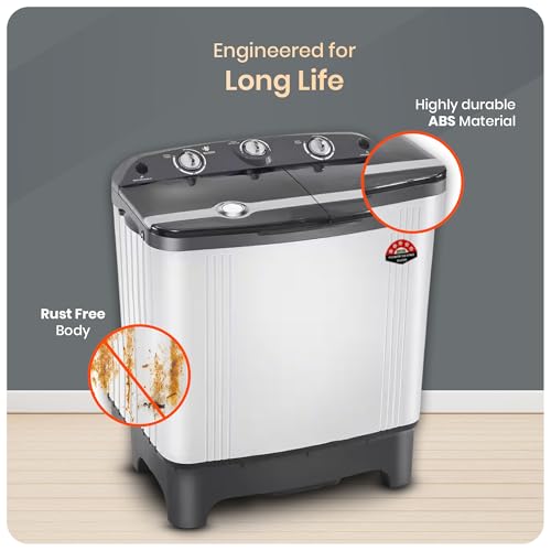 Power Guard 7Kg 5 Star Semi Automatic Top Loading Washing Machine ...