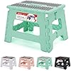 Amazon.com: ACSTEP 9 Inch Folding Step Stool 300 LB Capacity Non Slip ...