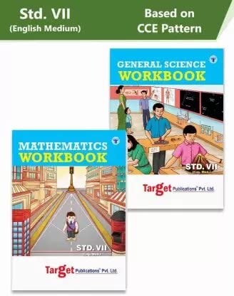 Std 7 Maths And Science Workbooks | Mathematics Workbook & General Science Workbook | English ...