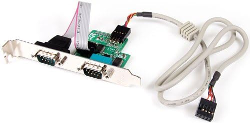 Amazon.com: StarTech.com Motherboard Serial Port – Internal – 2 Port ...
