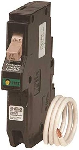 Cutler Hammer Single Pole AFCI Circuit Breaker, CHFCAF120 - Circuit ...