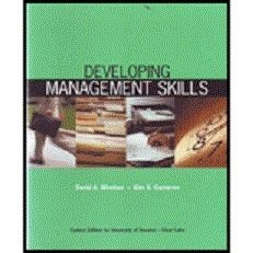 Developing Management Skills: David A. Whetten, Kim S. Cameron ...