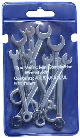 beertoy 10Pcs 4-11mm Mini Box Wrench Set Open Dual-Purpose Combination ...