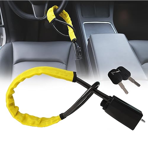 Snapklik.com : FARBIN Steering Wheel Lock Car Seat Belt Lock Car Anti ...