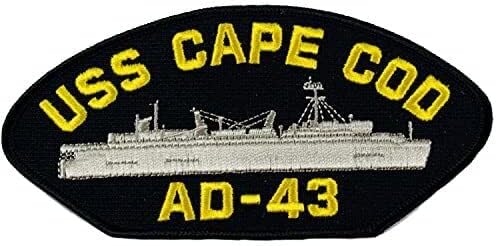 Amazon.com: USS Cape Cod Ad-43 Ship Patch - Great Color