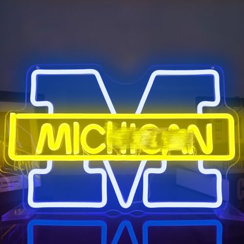 Amazon.com : Queen Sense 20"x16" Detroit Sports Team Lion Neon Light ...
