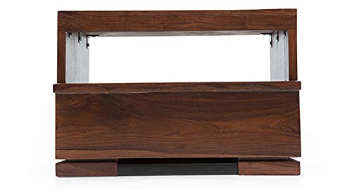 Urban Ladder Ohio Bedside Table (Finish : Teak) : Amazon.in