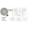 Amazon.com: ORIGPARTS Range 6" Radiant Surface Element/Burner ...