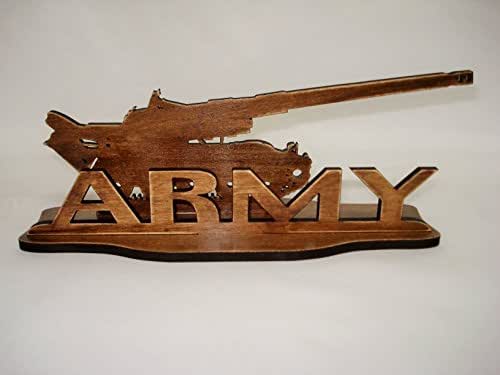 Amazon.com: Army 3D Tank Desk Office Decor Military Armed Forces ...