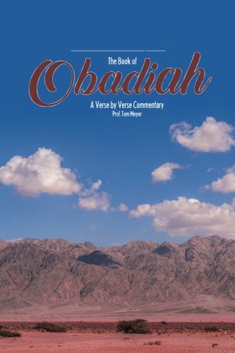 The book of Obadiah: A verse by verse commentary: Amazon.co.uk: Meyer ...