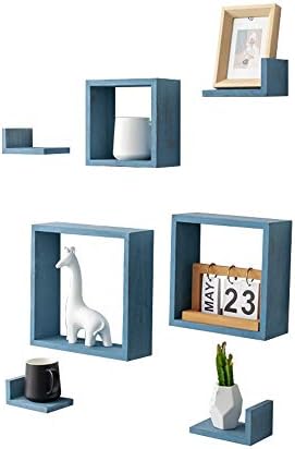 Amazon.com: Coral Flower Rustic Wall Mounted Square Shaped Floating ...