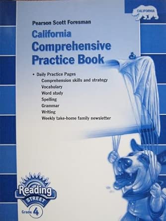 Amazon.com: Pearson Scott Foresman California Comprehensive Practice ...