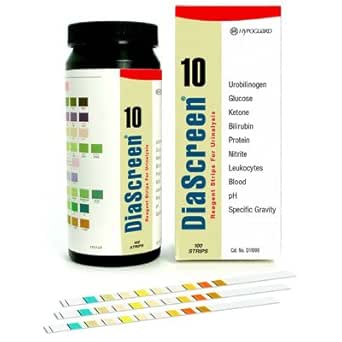 Amazon.com: Diascreen 7 Urine Test Strip Bottle/100 : Industrial ...