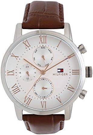 Tommy Hilfiger Chronograph White Dial Men's Watch-NBTH1791400, Free ...