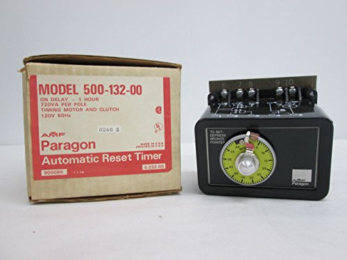 Amazon.com: NEW PARAGON 500-132-00 60MINUTE AUTOMATIC RESET TIMER 120V ...