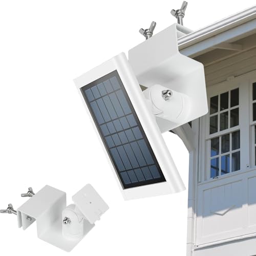 Amazon.com: 2Pack Gutter Mount Compatible with Arlo Essential Solar ...