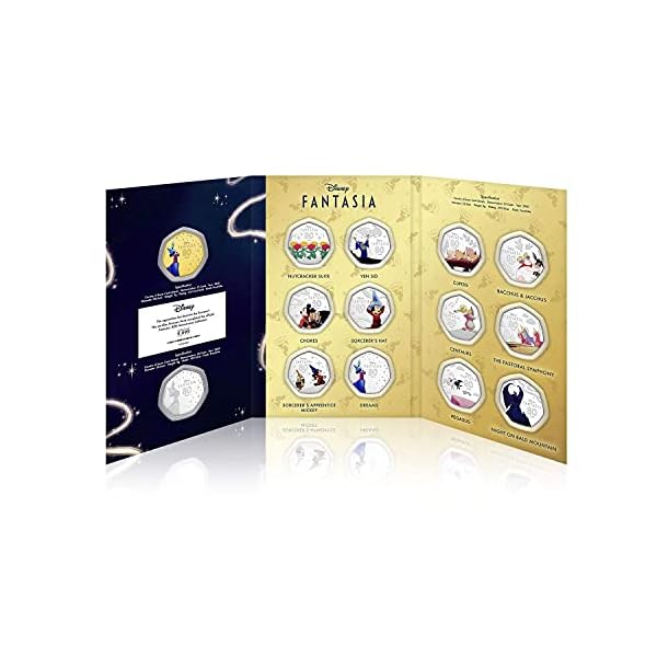 14 Disney Coins - Fantasia Limited Edition Commemorative Coins ...
