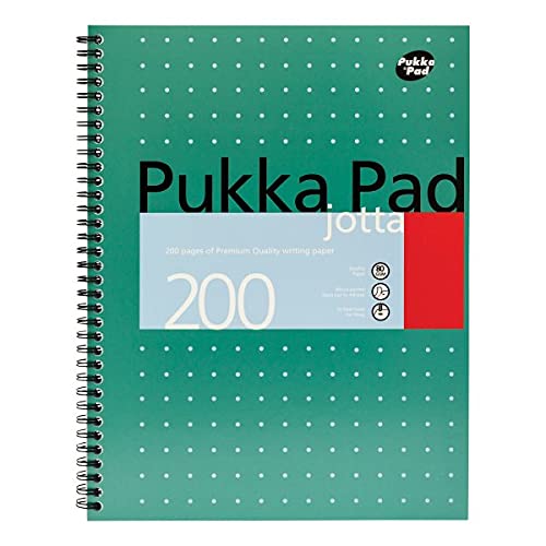 Pukka Pad, A4+ Metallic Jotta Book 3 Pack –22.5 x 29.6cm–Wirebound ...