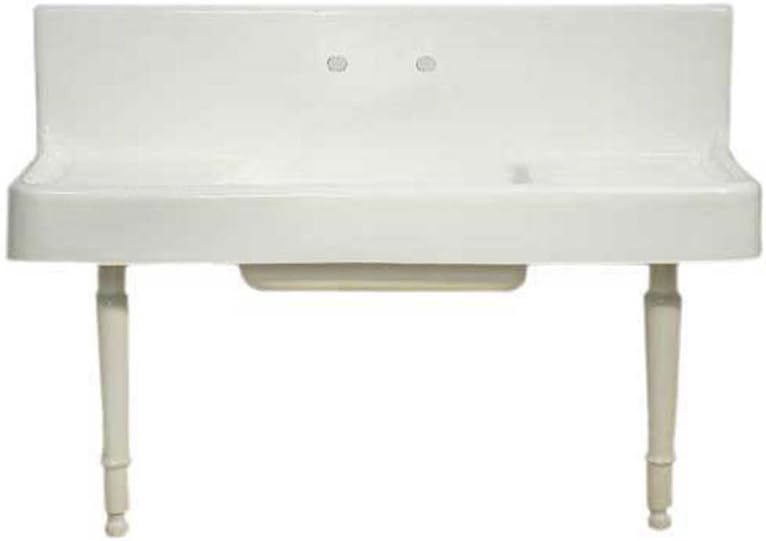 Sign Of The Crab P0812 Clarion 5' Farmhouse Drainboard Sink - Single ...