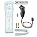 Amazon.com: Official Nintendo Wii/Wii U Remote Plus Controller (White ...