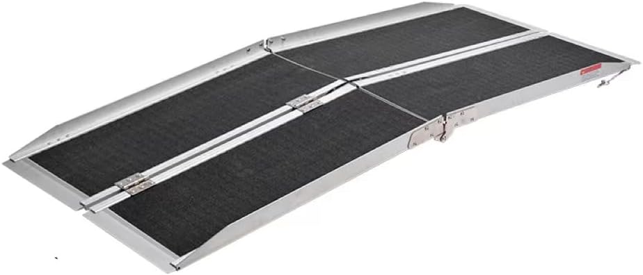 Amazon.com: Portable Wheelchair Ramp 6FT, 80 Mesh Non-Slip Gravel ...