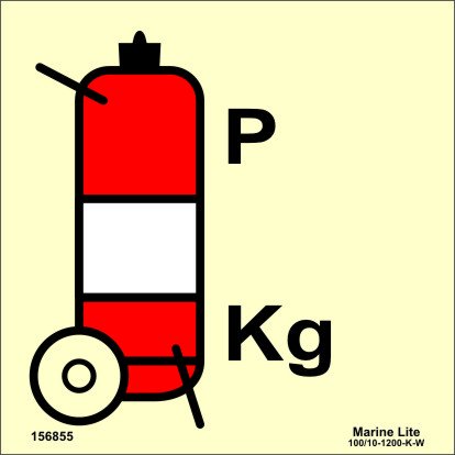 Omi Signal Sticker 156855 Impa 336855 Photoluminescent Vinyl Powder ...