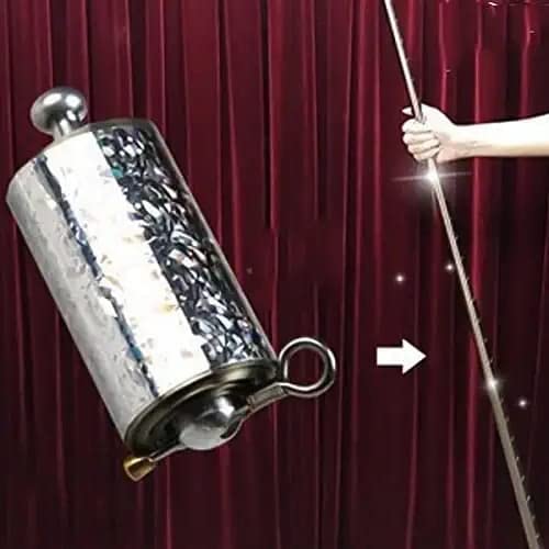 VMP Enterprise Silver Appearing Cane Metal Steel Professional Trick ...