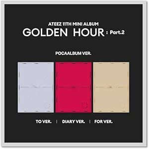 Amazon.com: GOLDEN HOUR : Part.2 11th Mini Album POCA Ver with Tracking ...