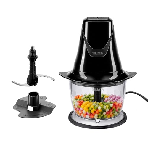 Sujata Chopcraft Electric Chopper 900ml, 260W Vegetable Chopper for ...