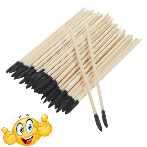 50 Pack Sanding Sticks, Matchsticks Liquid Sandpaper, Model Sanding ...