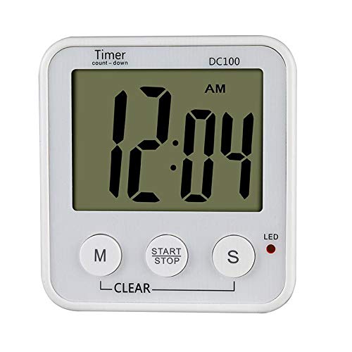 Countdown Timer LED alarm indicator Light 2 modes of time display: 12h ...