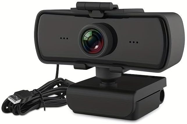 CLEGO 2K Webcam with Privacy Cover - Noise Reduction, Plug & Play ...