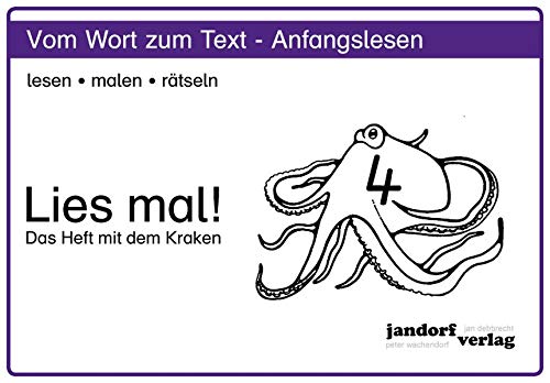 Amazon.com: Lies mal! Heft 4. Das Heft mit dem Kraken: 9783939965077: Books