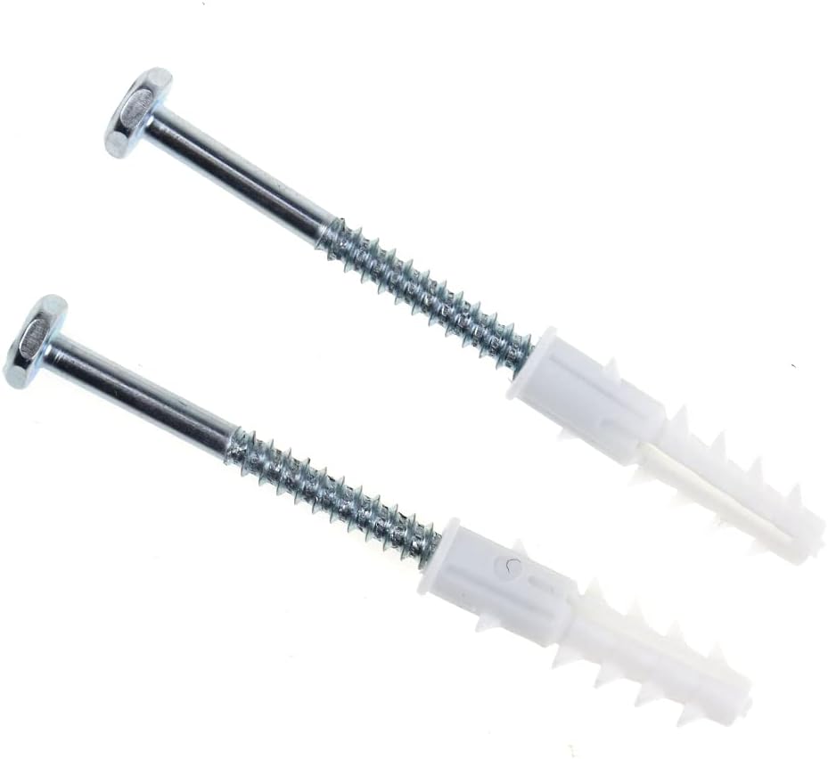 JPGhaha Toilet Pan Floor Fixing Kit 3-Sets M6 X 77mm Long Screws ...