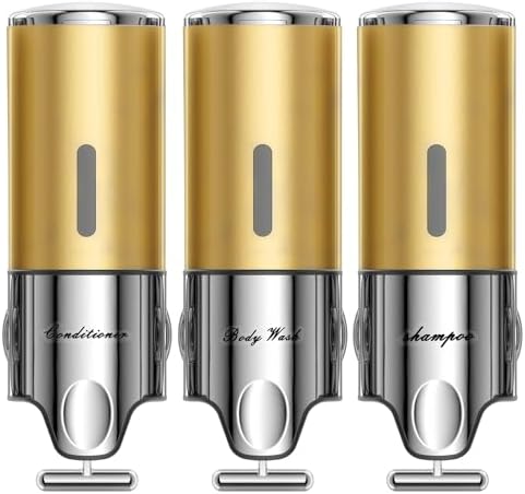 Amazon.com: OMEO VIP Shampoo and Conditioner Dispenser, Shower Soap ...