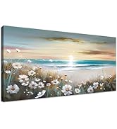 Amazon.com: LKY ART Floral Canvas Wall Art Canvas Printing is any Home ...